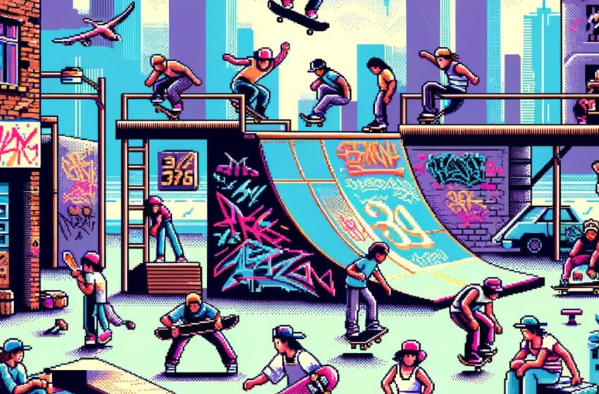 “Skate or Die 2”: A Sequel’s Ambitious Ride on the NES - NES Review ...